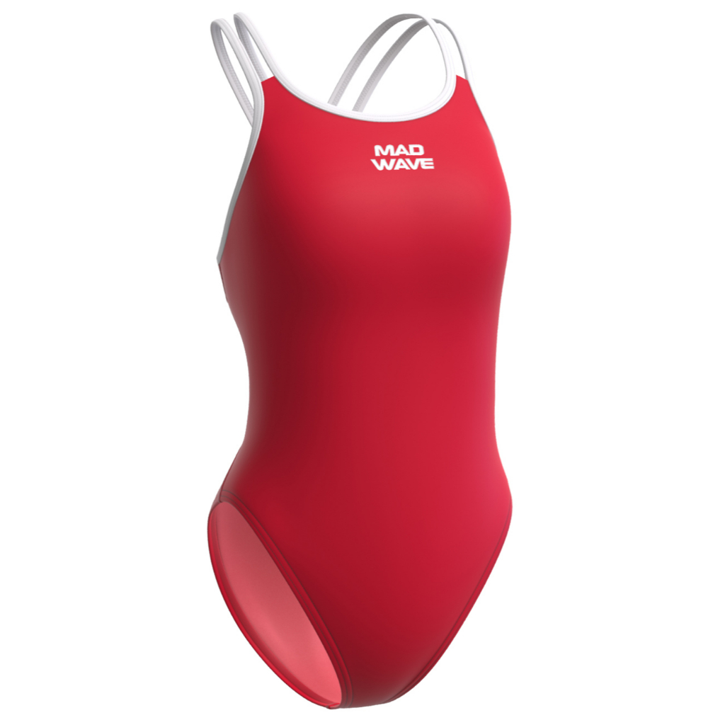 MAD WAVE Girl's Swimwear Butterfly Graphic Print Crossback junior PBT ...