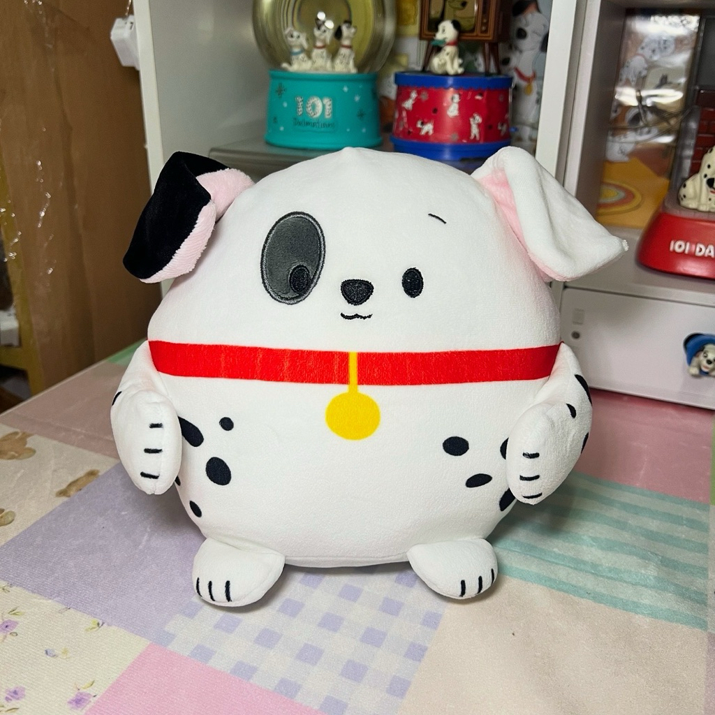 Disney Squashy Podgies 101 Dalmatians Puppy Dog Soft Plush Toy This ...