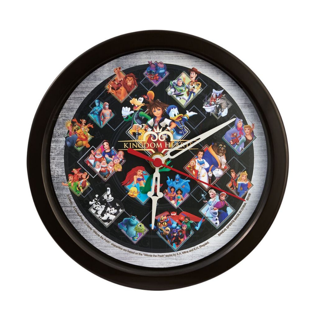 Kingdom Hearts 20th Anniv. Ichiban Kuji Prize C Design Clock New ...