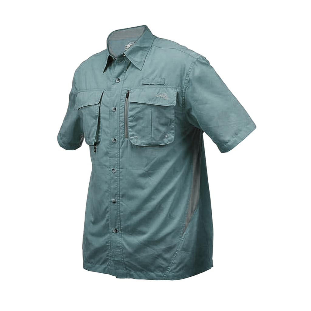 Natural Gear Vented River Shirt In Greyish Blue (48-50"/30") | Shopee ...