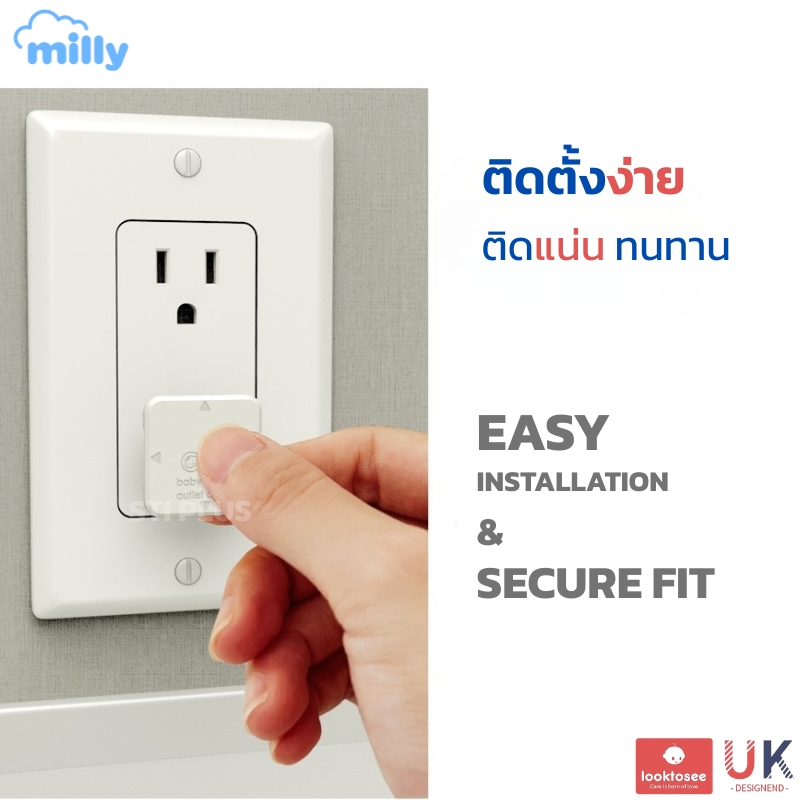 Prevent Suction Fire Plug Cover Milly Shock Light Made From Fireproof ...
