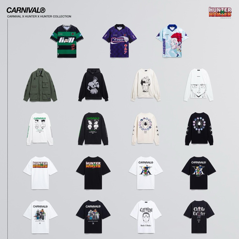 CARNIVAL & Hunter x Collection | Shopee Singapore