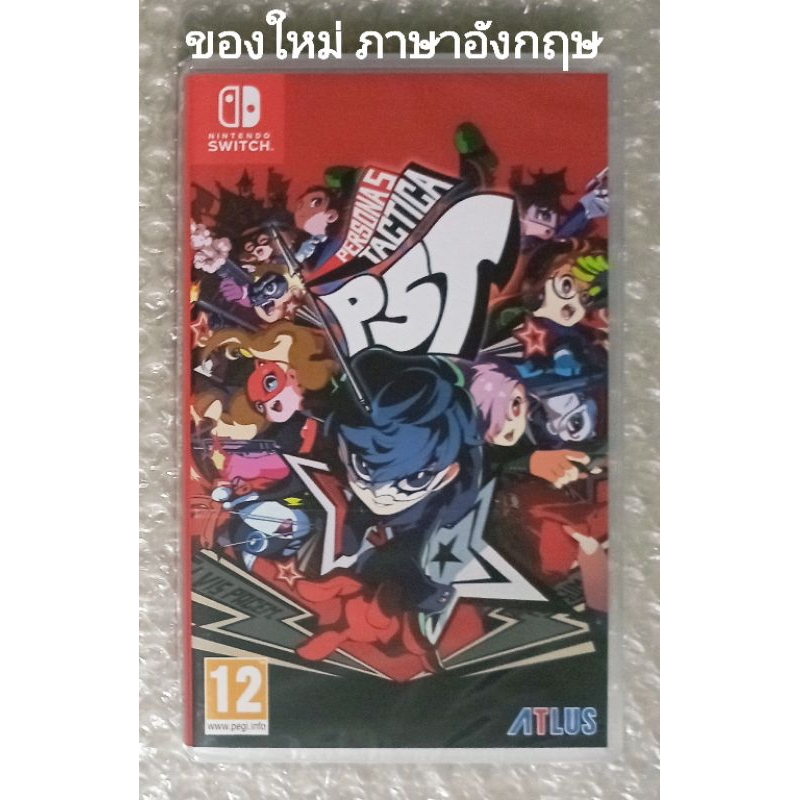 1st Hand PERSONA 5 TACTICA P5T English NINTENDO SWITCH ATLUS RPG PERSONA5 TACTICAL PST P5 T ...