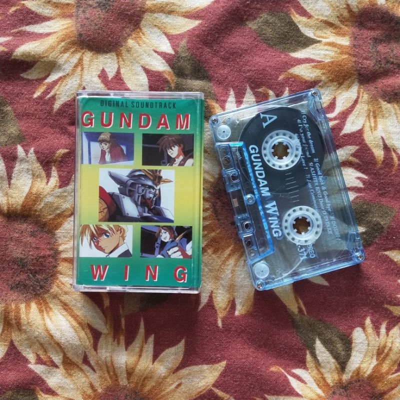 gundam wing Cassette (original soundtrack) | Shopee Singapore