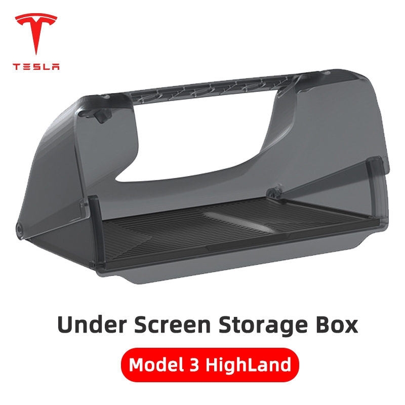 Foldable Storage Box Under Center Screen Tesla Model 3 Highland/New Y ...