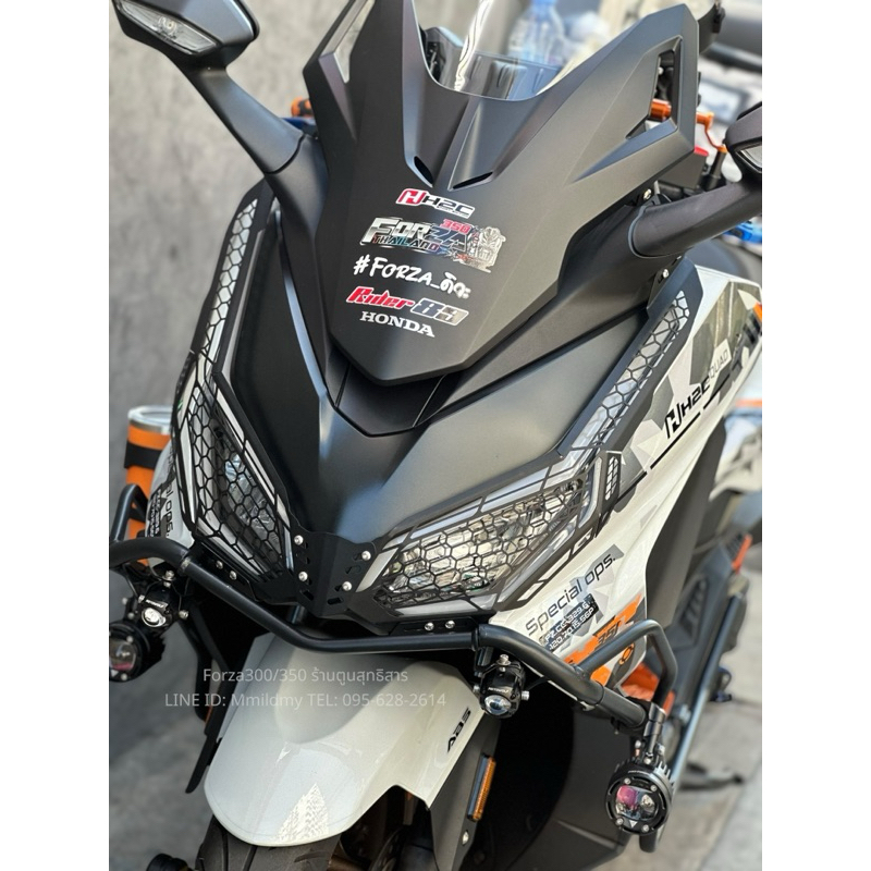 Forza350 2023-2025 Headlamp Guard | Shopee Singapore