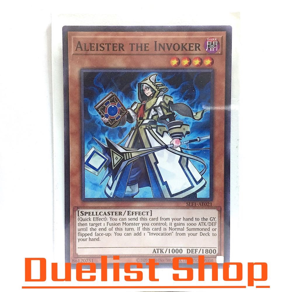 Aleister the Invoker (N) Monster Dark Level4 [Spellcaster/Effect] Set ...