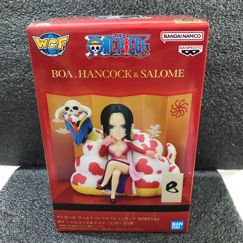 JP WCF Special Boa Hancock & Salome ONE PIECE Figure And Snake | Shopee ...