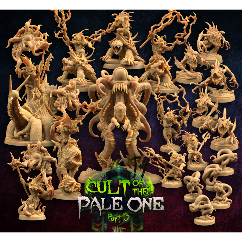 Cult of The Pale One III-[Made to order Parcel Delivery Within 1-3 Days ...