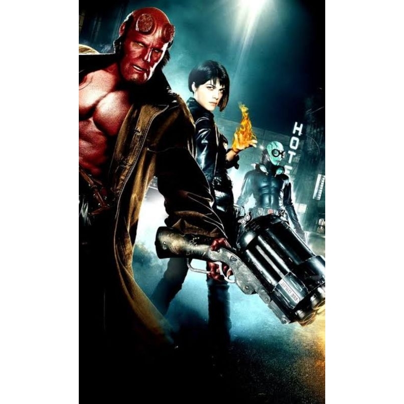 Blu-ray + DVD Cover + Hellboy Disc Screen | Shopee Singapore