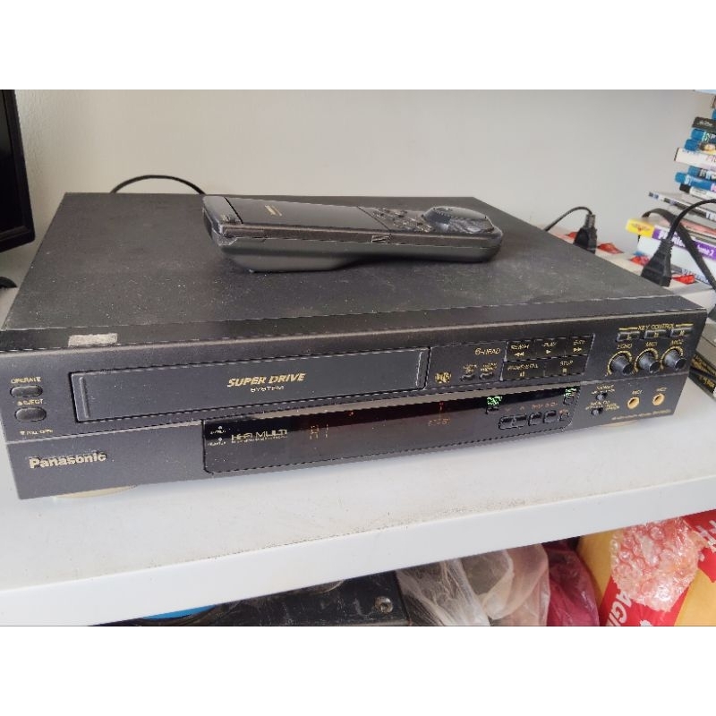 Panasonic VDO/VHS Video Player Large Model 6 Heads Tape It's A Work Of Technician To Show ...