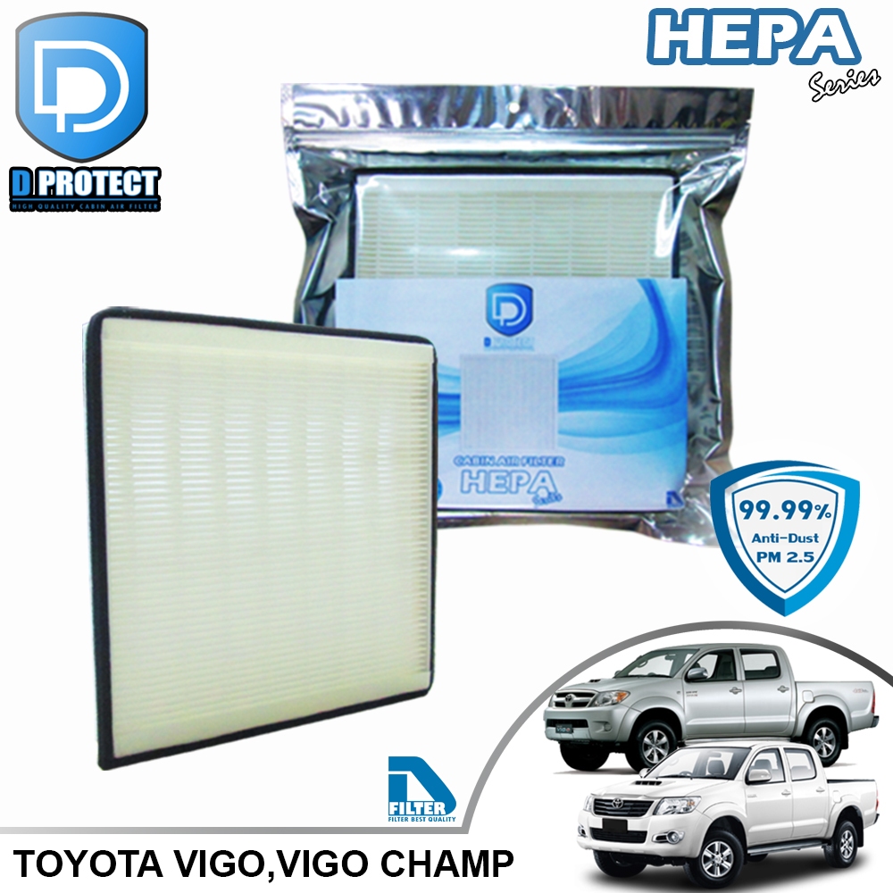 Toyota Aircond Filter Vigo Fortuner 2004-2015 Innova Champ Hiace HEPA ...