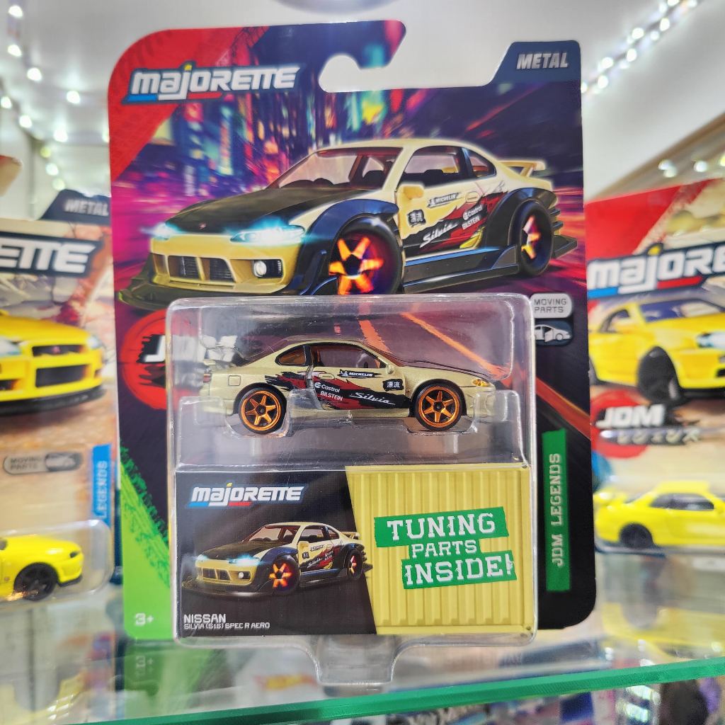 MAJORETTE Jdm Legends Deluxe Cars Series NISSAN Silvia S15 Spec R Aero ...