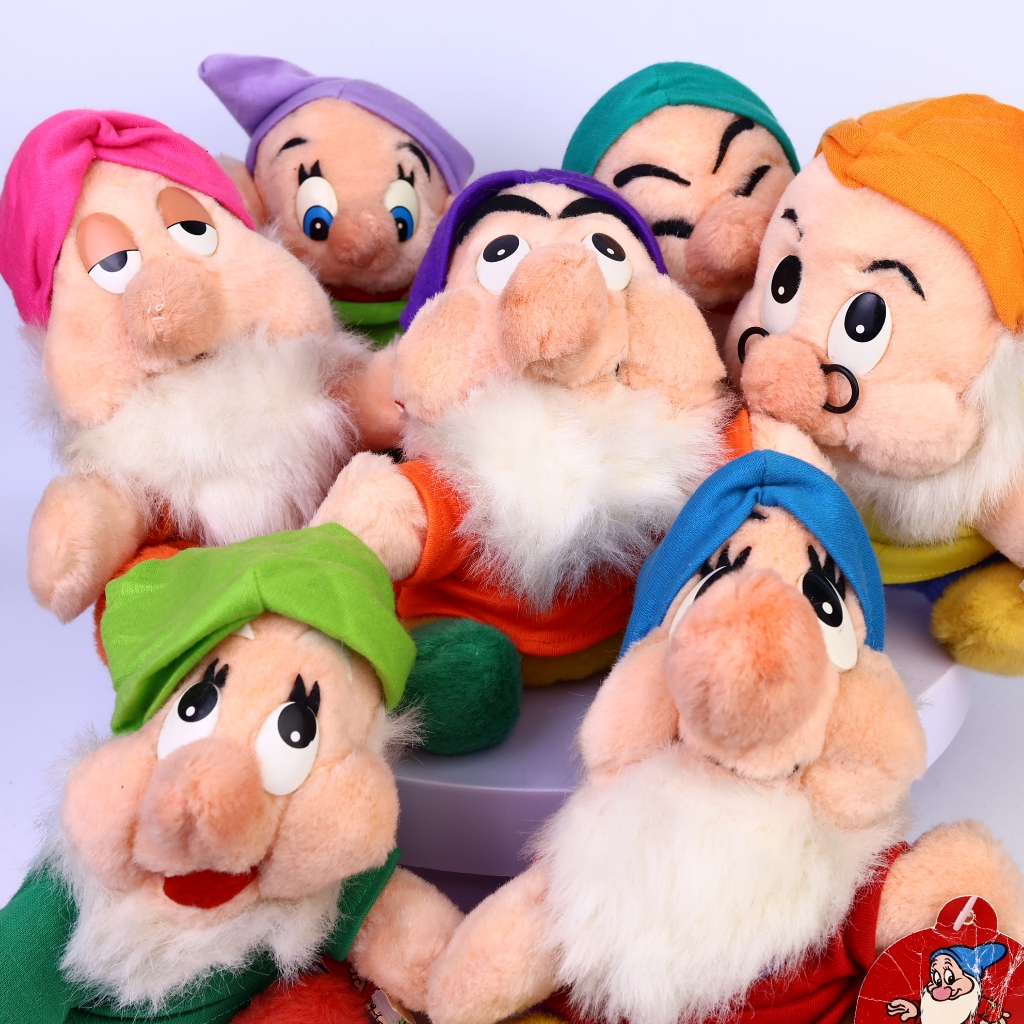 Set Of 7 Dwarf Doll The Seven Dwarfs Tokyo Disneyland (Made in Korea ...
