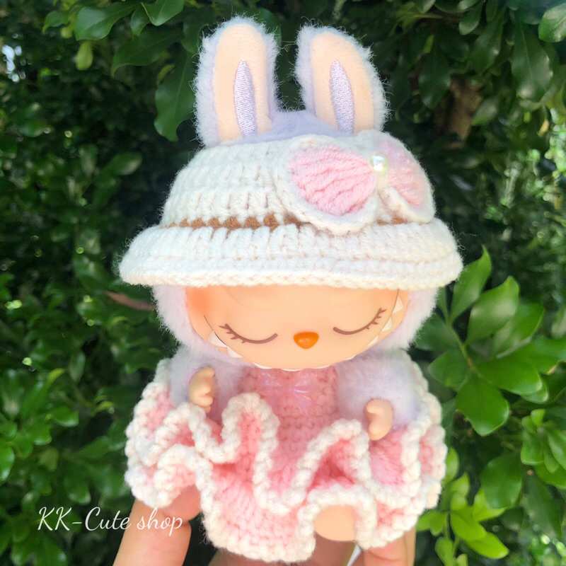 Labubu Knitting Set V1-2 Lady vintage | Shopee Singapore