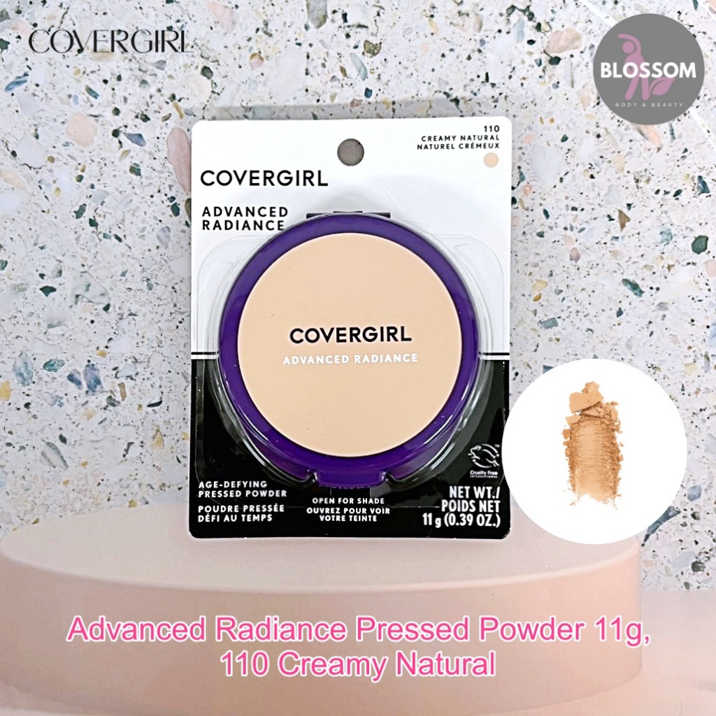 Covergirl-Advanced Radiance Pressed Powder 11g 110 Creamy Natural ...