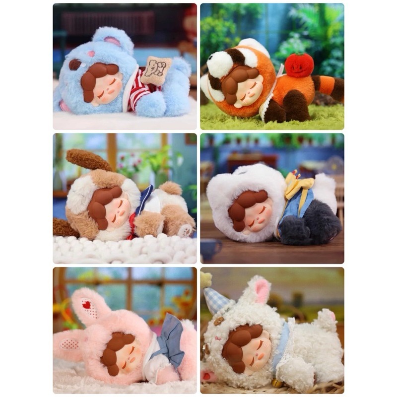 Wendy Zoo School Plush Series-Dip Box-Whole set (6PCS) | Shopee Singapore