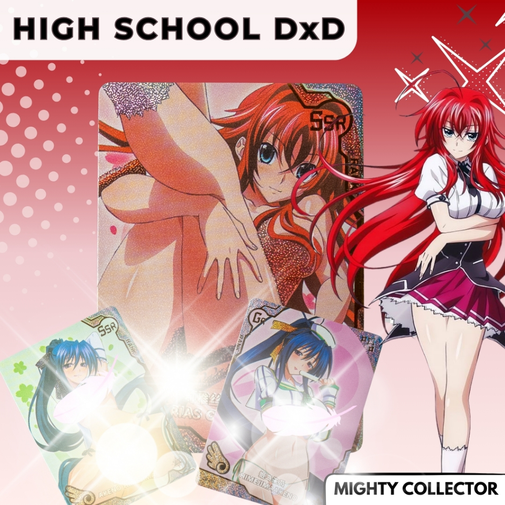 High School DxD-Rias Gremory Akeno Himejima Xenona Toujou-SSR GR-Cards ...