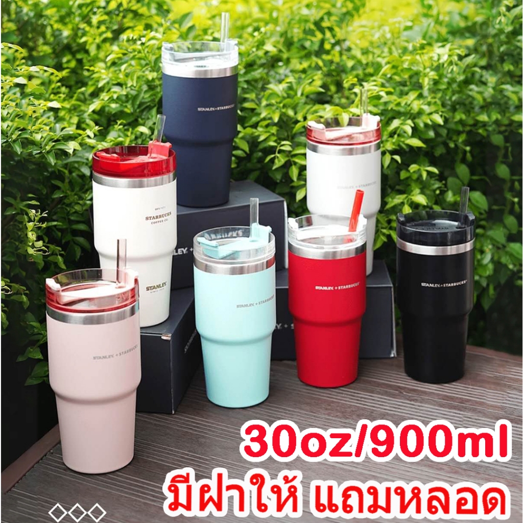Tumbler Water Bottle 30oz/900ml Free Straw With Lid Stainless Steel 304 Keep Hot And Cold ...