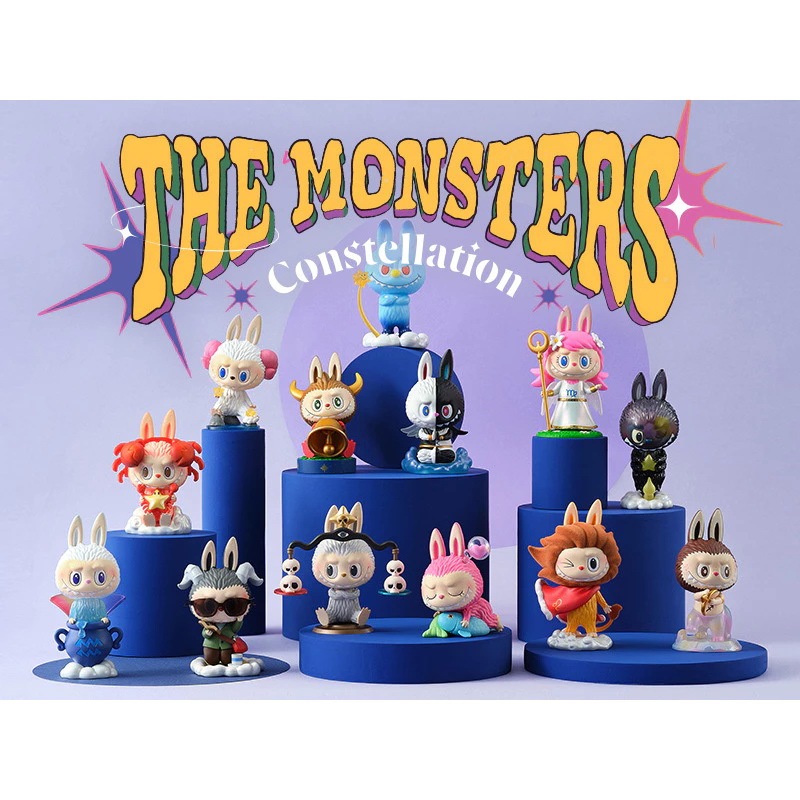 Random Design Labubu THE MONSTERS Constellation Series Popmart [Win ...