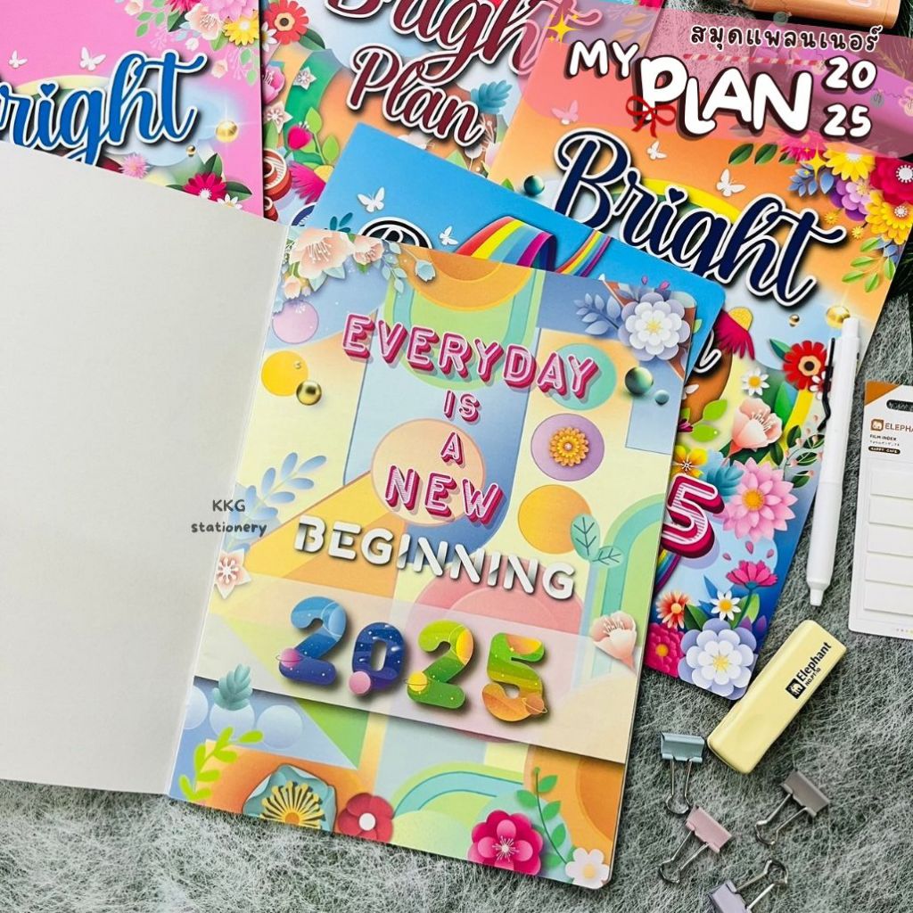 planner A4 2025 2568 Size A4 Bright 2025 Mayflower (1 Book) | Shopee ...