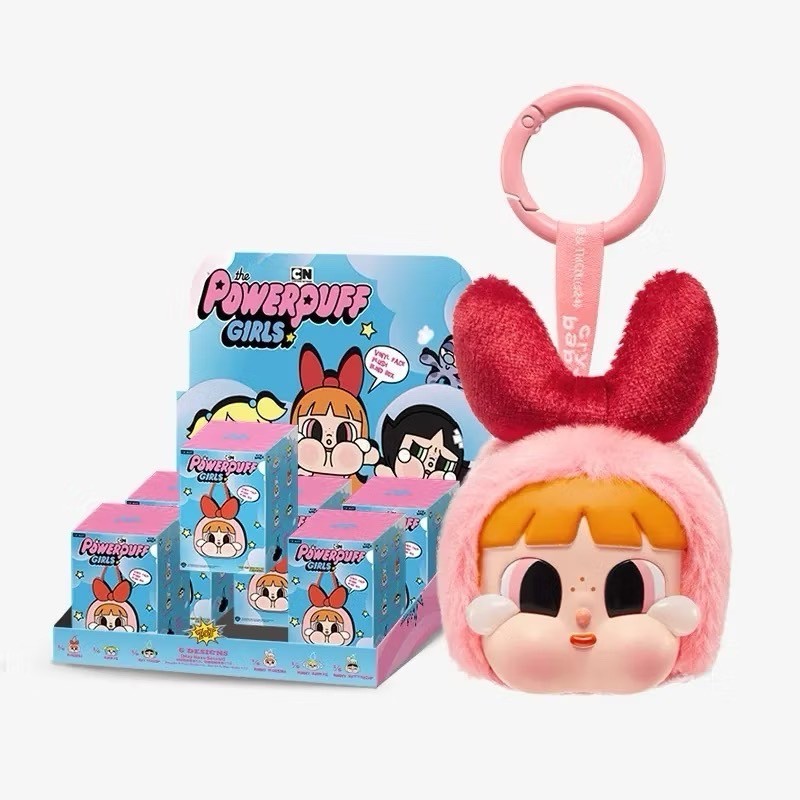 CRYBABY X PPG Powerpuff Girls POP MART Keychain Box Random Original ...
