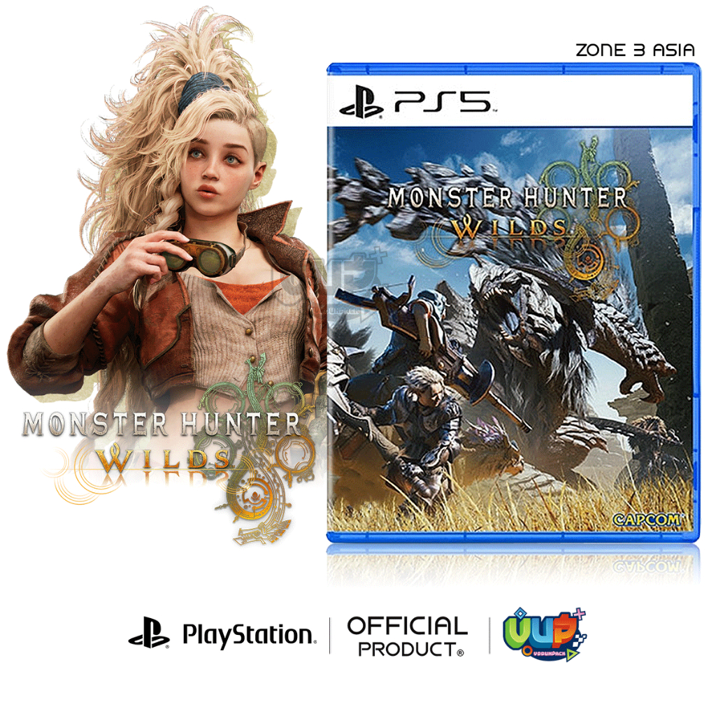 PS5: Monster Hunter Wilds Standart Edition (Z3/ASIA) PS5 Game Disc ...