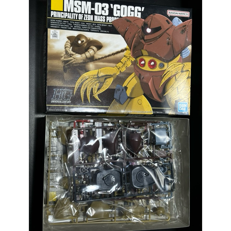 HGUC1/144 MSM-03 Gogg 1st Hand Not Over. | Shopee Singapore