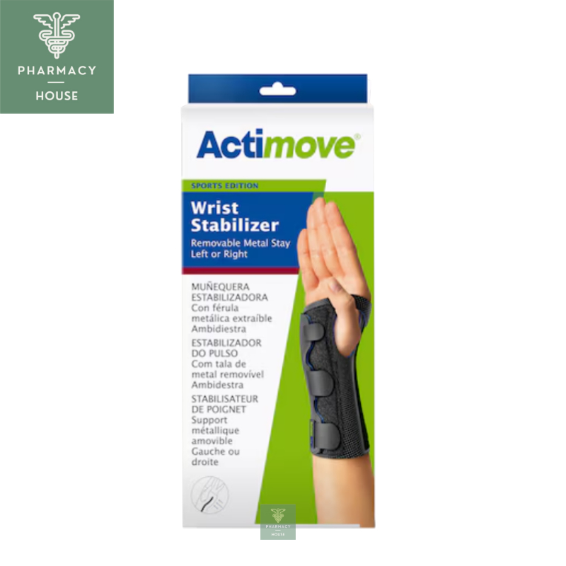 Actimove Wrist Stabilizer Metal Axis Support (Can Be Used Both Left ...