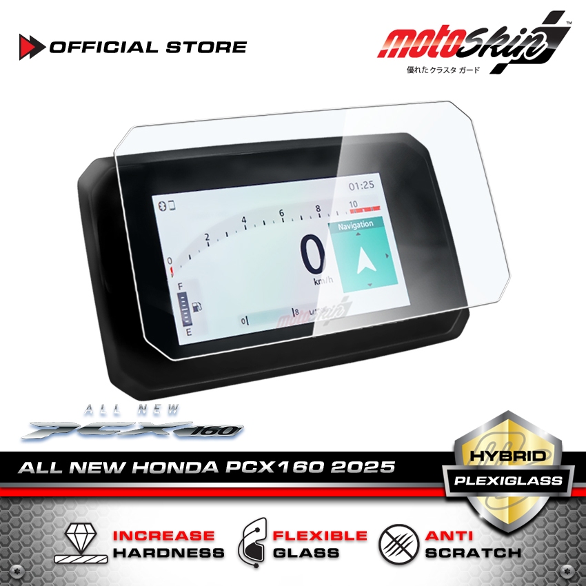 motoSkin Plexiglass Screen Protector Film NEW! HONDA PCX160 Year 2025 ...