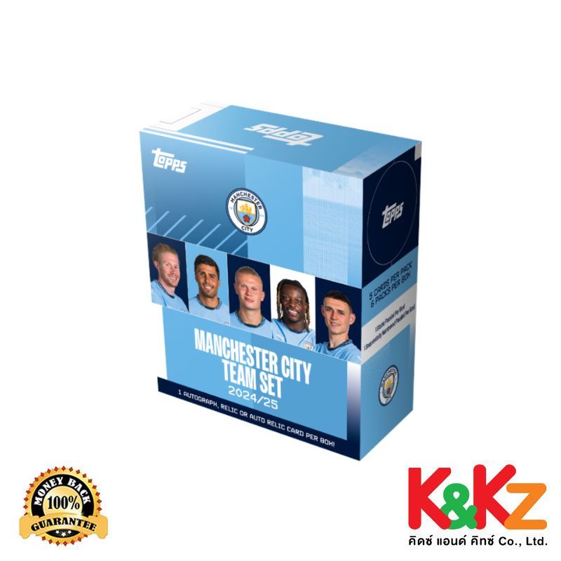 Topps Manchester City Team Set 2024/25 | Shopee Singapore