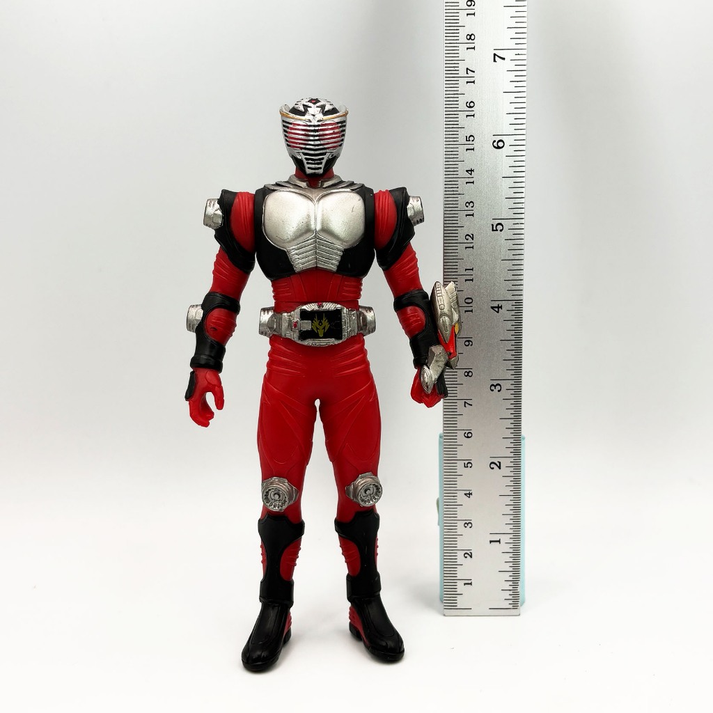 2nd Hand Bandai Kamen Rider Ryuki 6 Inch Red Ant Masked Soft Vinyl ...