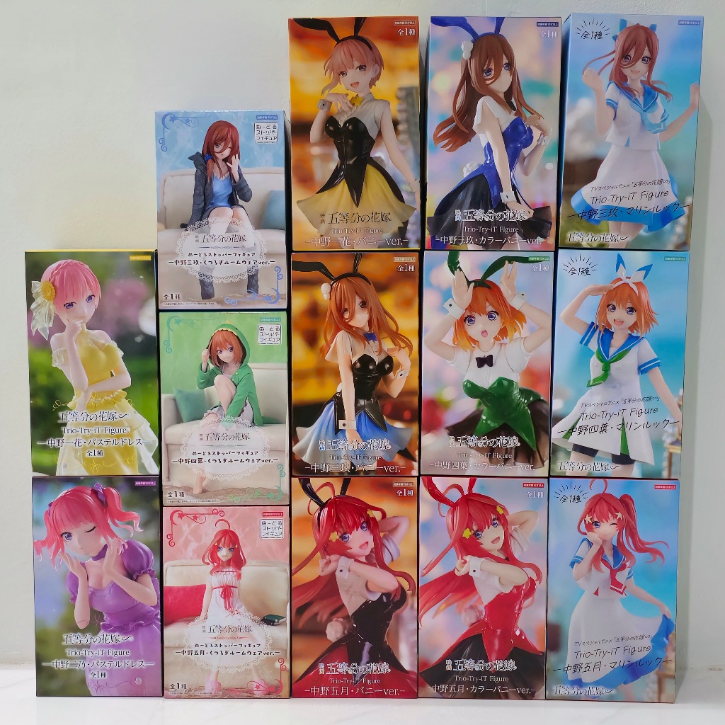 [Original Figure] Gotoubun no Hanayome-Ichika/Nino/Miku/Yotsuba/Itsuki ...