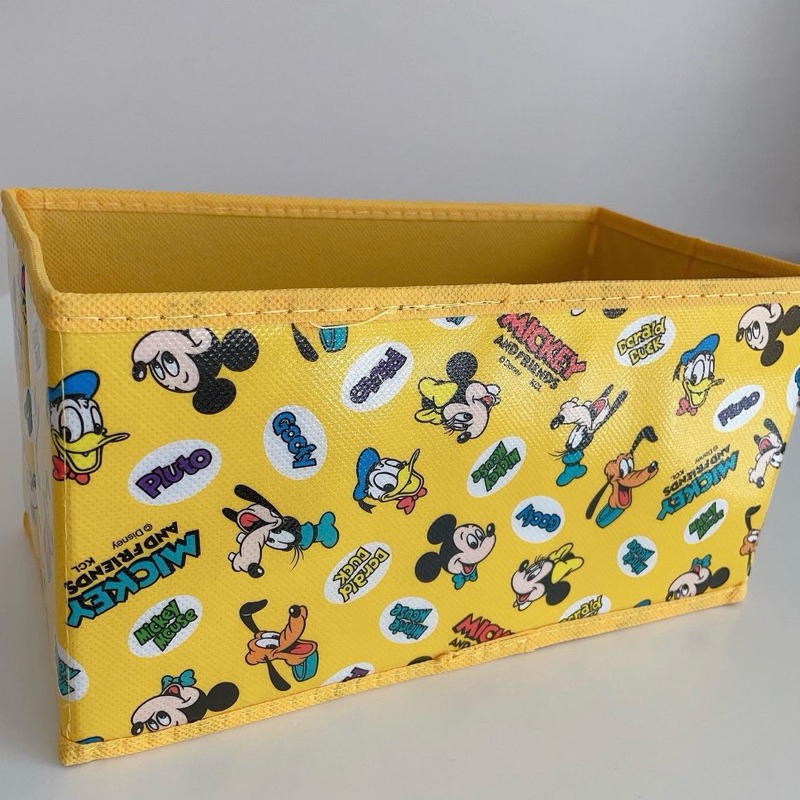 Multipurpose Storage Box Toy Story Mickey Mouse Pattern Foldable ...