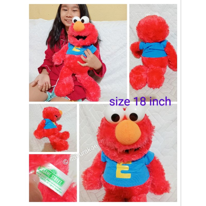 Used Elmo Dolls And Friends Original Copyright Plush Dolls. | Shopee ...