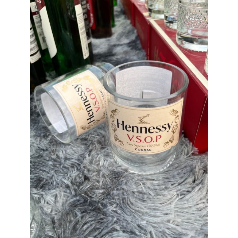 Hennessy VSOP Glass Cut Off The Bottle Beautiful Waterproof Sticker ...