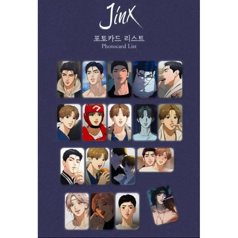 Photocard Jinx Complete Set Of 18 Cards | Shopee Singapore