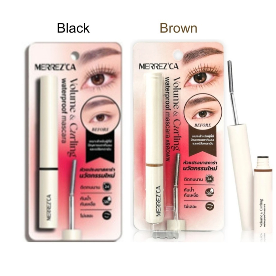 Merrezca Steel Mascara (2 Colors) | Shopee Singapore