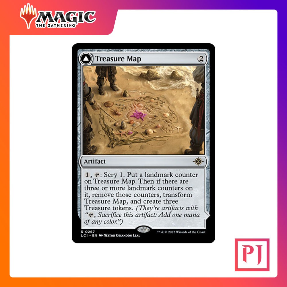 [MTG] Treasure Map // Cove [LCI] [ARTIFACT] [RARE] [NORMAL] [ENG ...