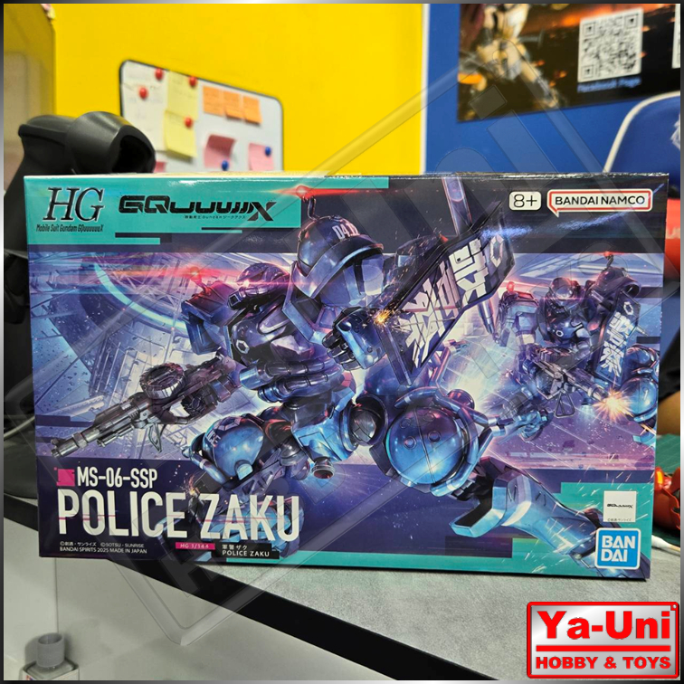 BANDAI HG 1/144 Police Zaku Gundam String Novelty Design (Plastic Model) | Shopee Singapore