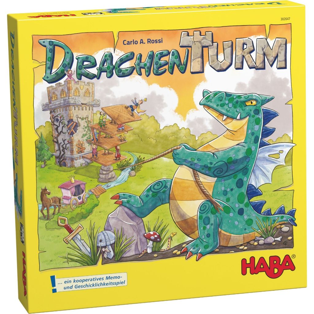 Drachen Turm (Dragon Tower) by HABA [BoardGame] | Shopee Singapore