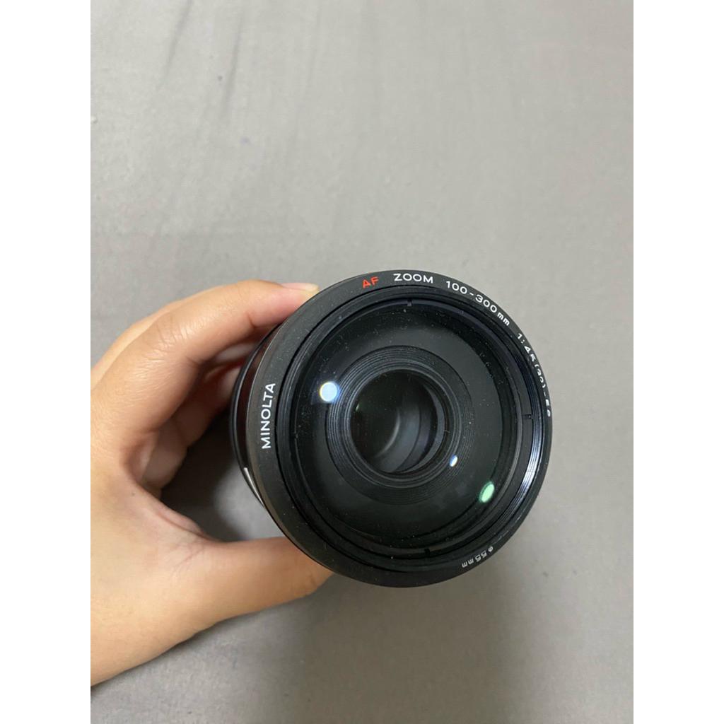 Minolta AF zoom100-300mm Camera Lens (Imported From Japan) | Shopee ...