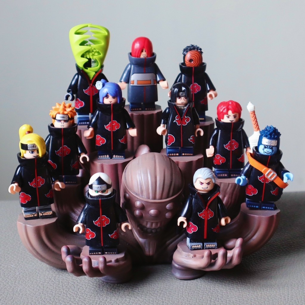 Naruto Lego Akatsuki Gedo Mazo Base Auxiliary Stand | Shopee Singapore