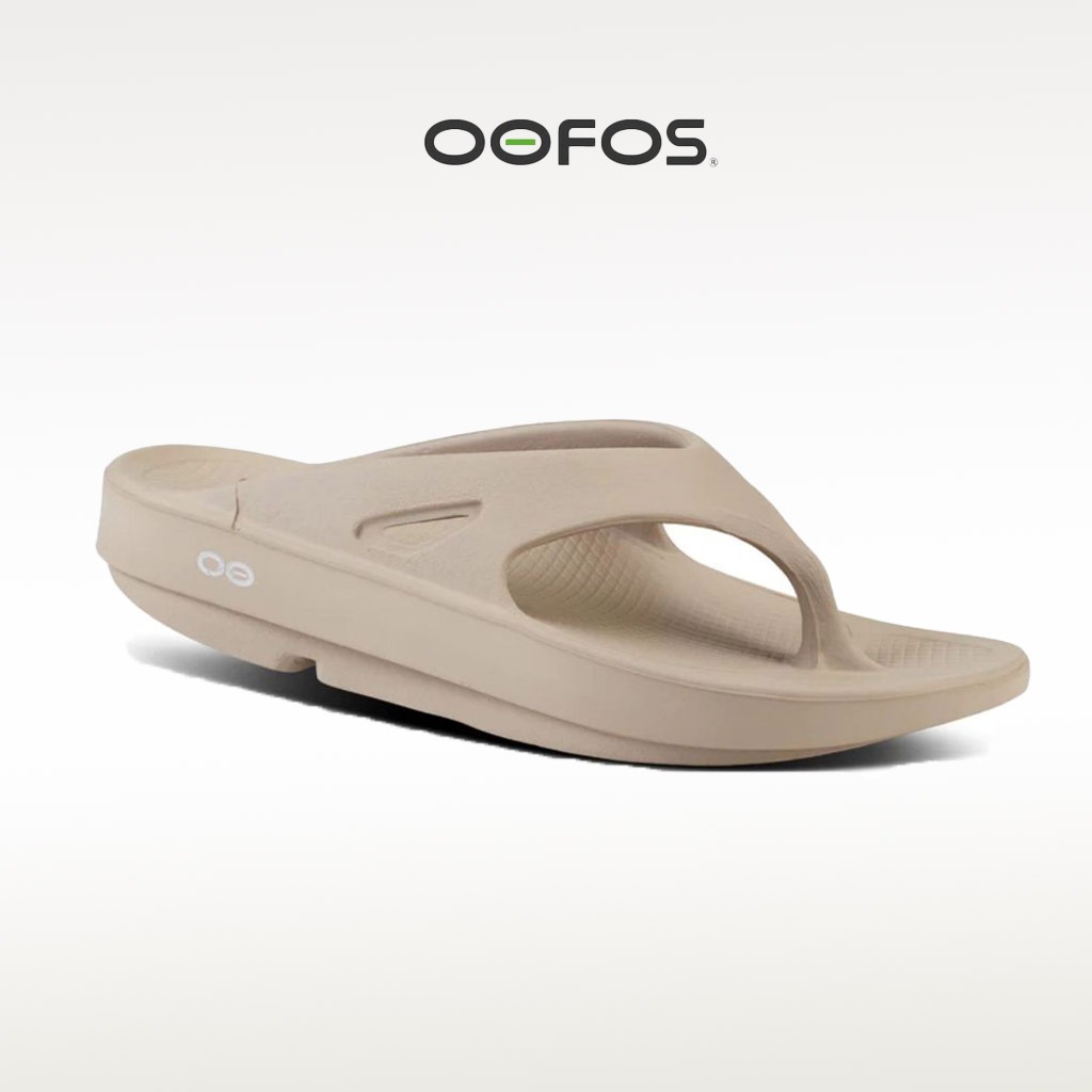OOFOS OOriginal Nomad (Beige)-Healthy Slippers. Soft And Comfortable ...
