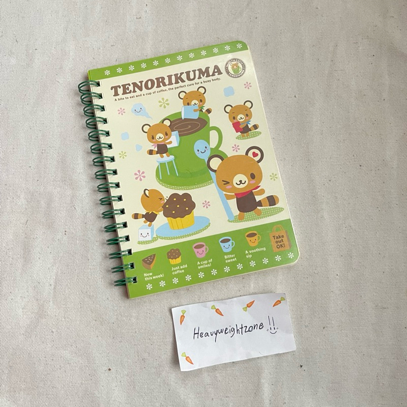 Tenorikuma Notebook ️ sanrio Used | Shopee Singapore