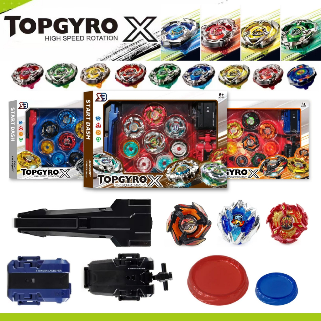 Beyblade TOPGYRO X Gyros Children's Toys Comes With A Field That Is ...