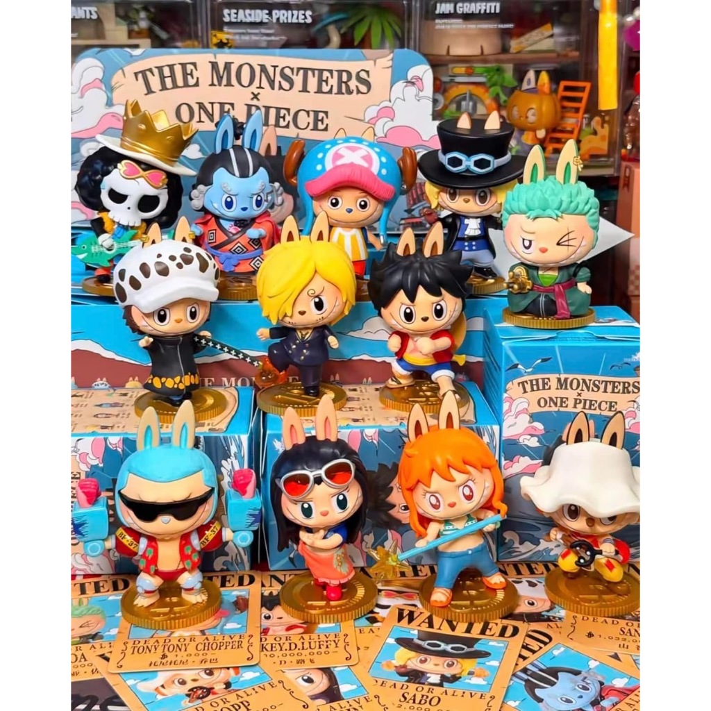 [Box Set] POP MART THE MONSTERS × One Piece Series Figures Blind Box ...