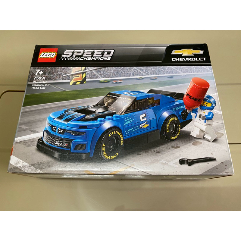 Lego Speed Champions Building Blocks: Chevrolet Camaro ZL1 Race Car ...