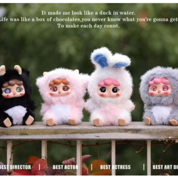 MIGO Forest Party Series Plush Blind Box Keychain (Cek Card) | Shopee ...