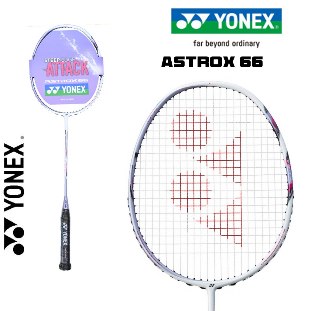 Yonex ASTROX 66 Single Carbon Badminton Racket G54U 26-30lbs 83g Pound ...
